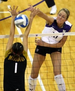 Becky Perry is STRONG! - Volleywood